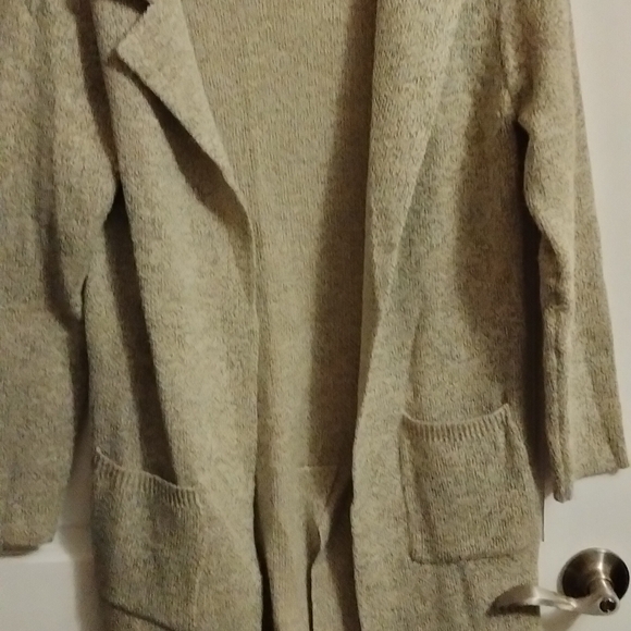 Monteau | Sweaters | Monteau Beige Openfront Cardigan | Poshmark